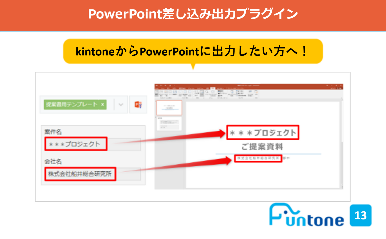 Funtone（ファントーン） | 船井総研 kintone導入・運用コンサルティング
